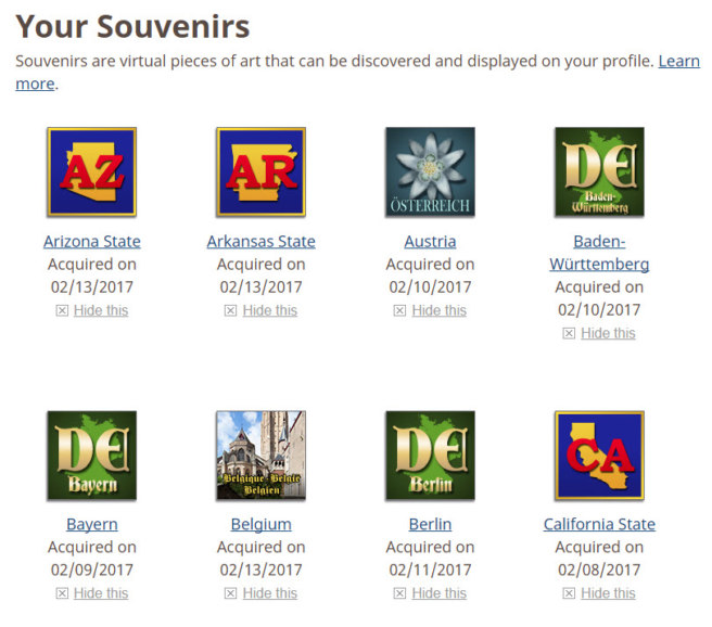 Geocaching souvenirs, badges, and trackable icons – Official Blog
