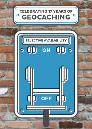 Celebrate the evolution of geocaching with the Big Blue Switch souvenir ...