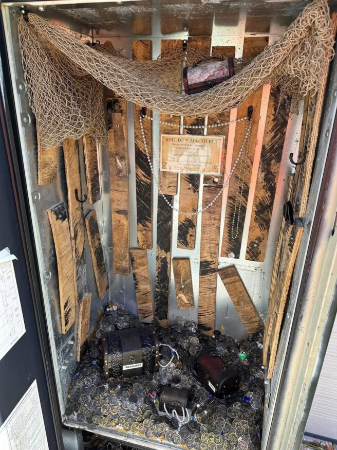 Captain Haxton’s Treasure!A Gadget cache/ TB hotel—Geocache of the Week ...